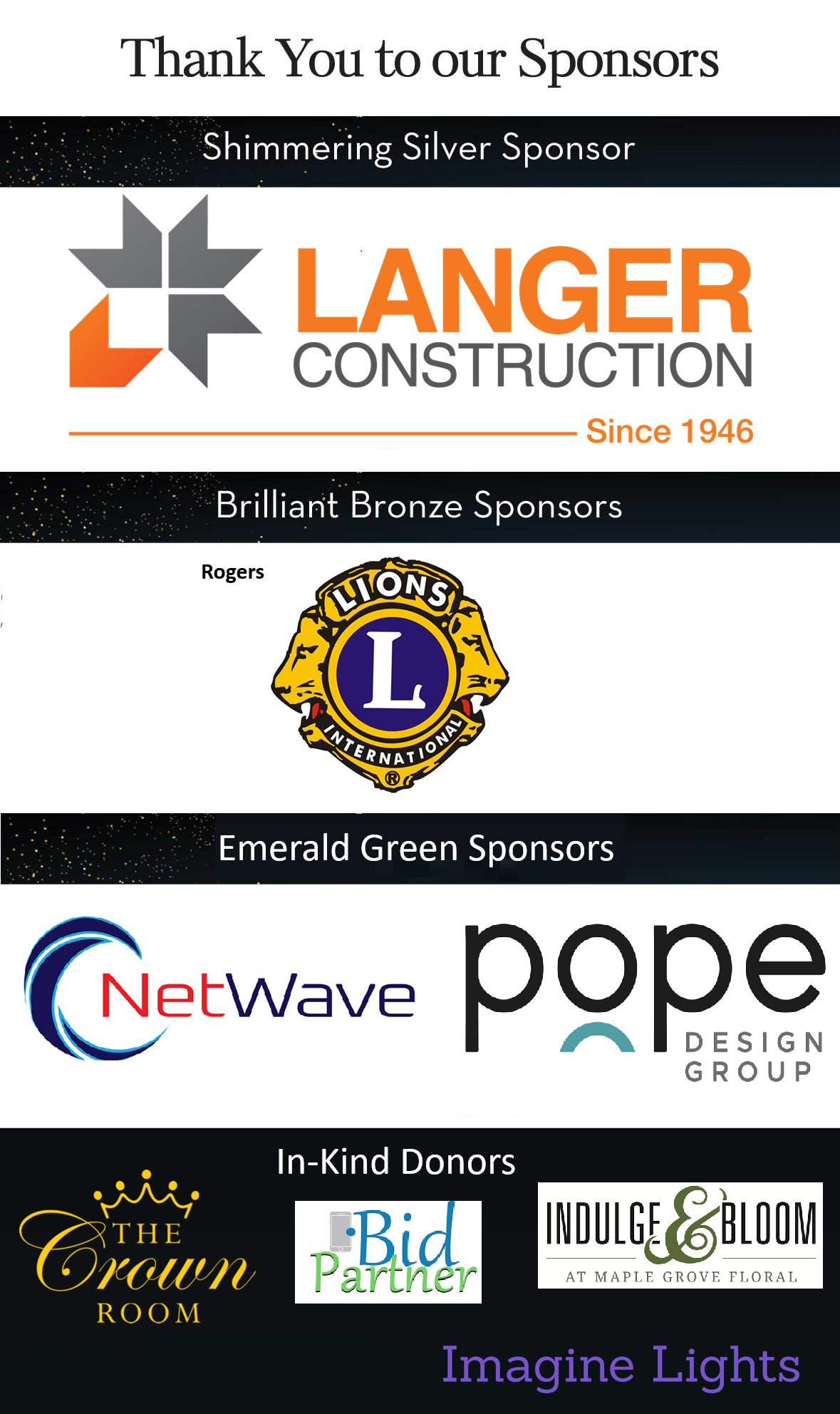 Sponsors